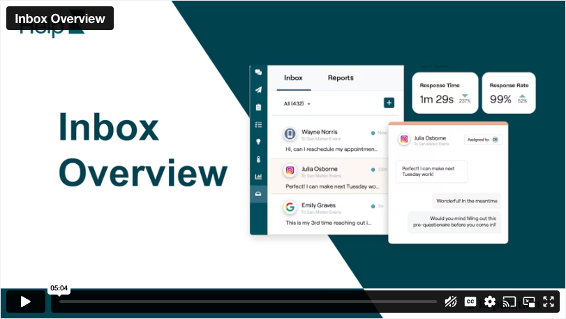 Video - Inbox Overview - Reputation